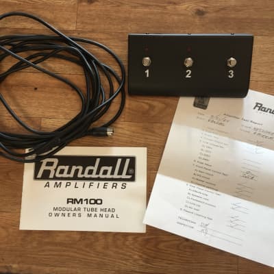 Early 2000s Randall USA RM100 MTS Tube Amp Head Including | Reverb UK