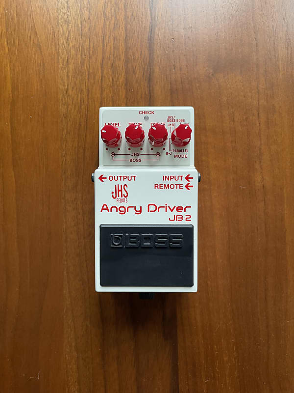 Boss JB-2 JHS Angry Driver 2017 - Present - White/Red | Reverb