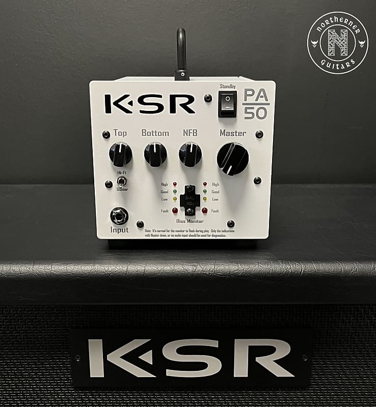 KSR Amplification PA50 Compact Power Amp 2023 Matte White | Reverb