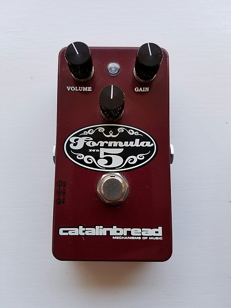 Catalinbread Formula No. 5 Tweed Flavored Overdrive Pedal 5e3 | Reverb