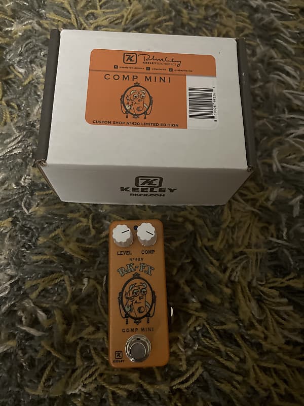 Keeley Comp mini 2023 - Zig zag orange | Reverb