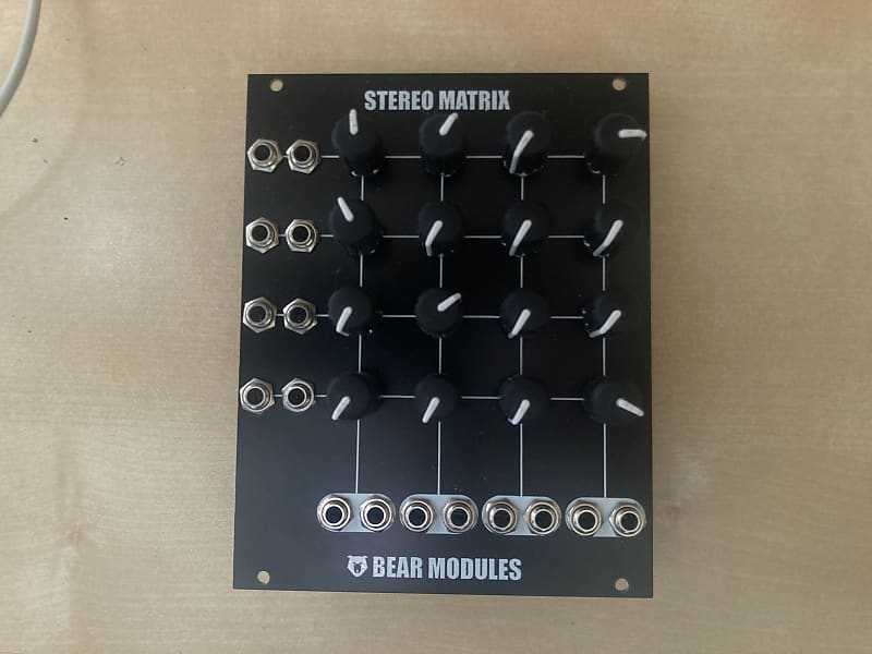 Bear Modules Stereo Matrix Mixer Eurorack | Reverb