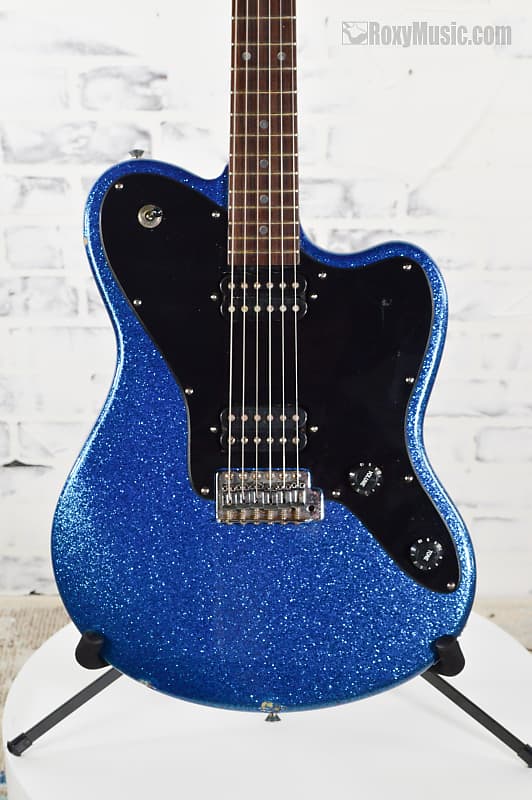 Used Fernandes Native Electric Guitar - Blue Sparkle | Reverb