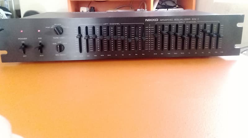 Nikko EQ-1 Rack Mount Stereo Graphic Equalizer | Reverb