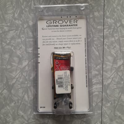 Genuine Grover Mini Rotomatic 3x3 Black Nickel | Reverb