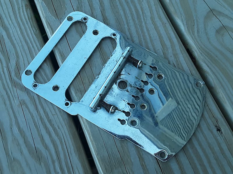 1950s Fender Stringmaster lap steel guitar bridge plate D8 | Reverb UK