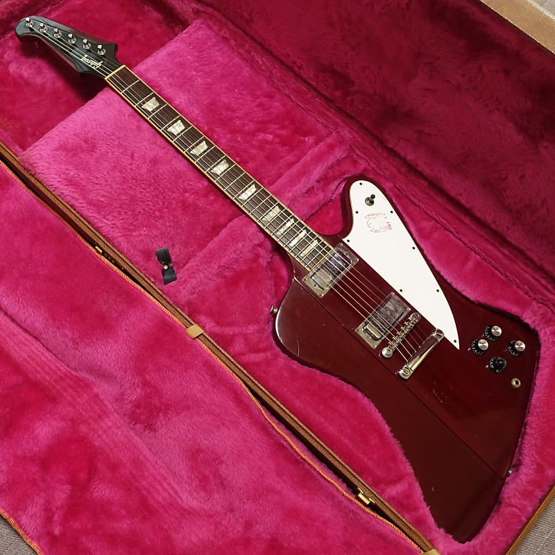 1990 Gibson Firebird V Reissue Wine Red Yamano Japan | Reverb