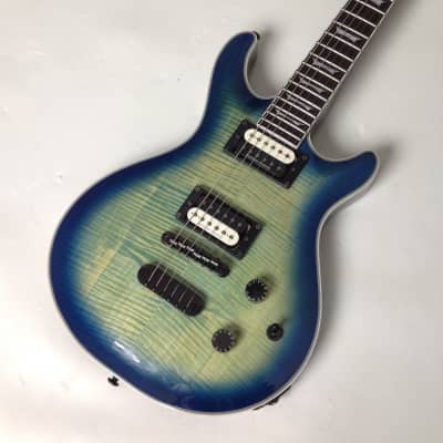 Dean Icon Series Trans Brazil Flame Top Electric Guitar and | Reverb