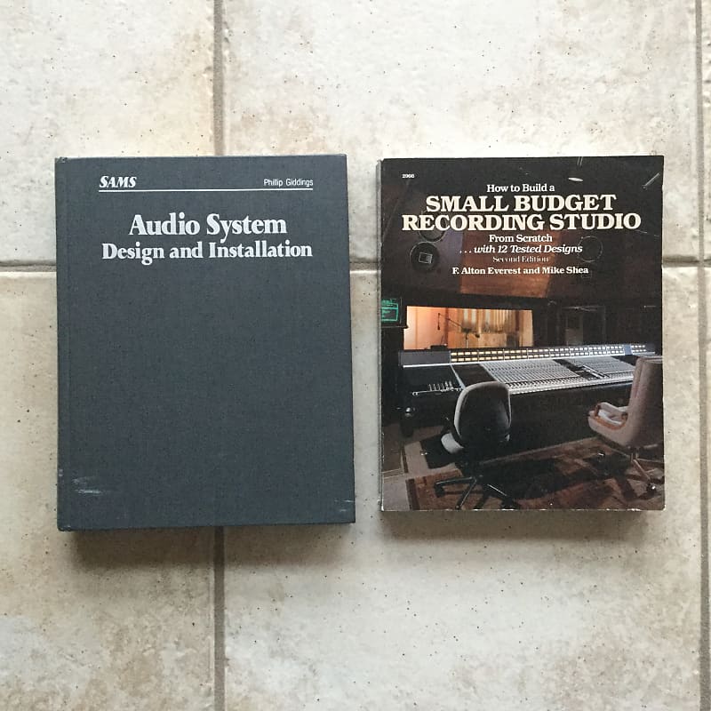 Build a Studio Books - "Small Budget Recording Studio" & | Reverb