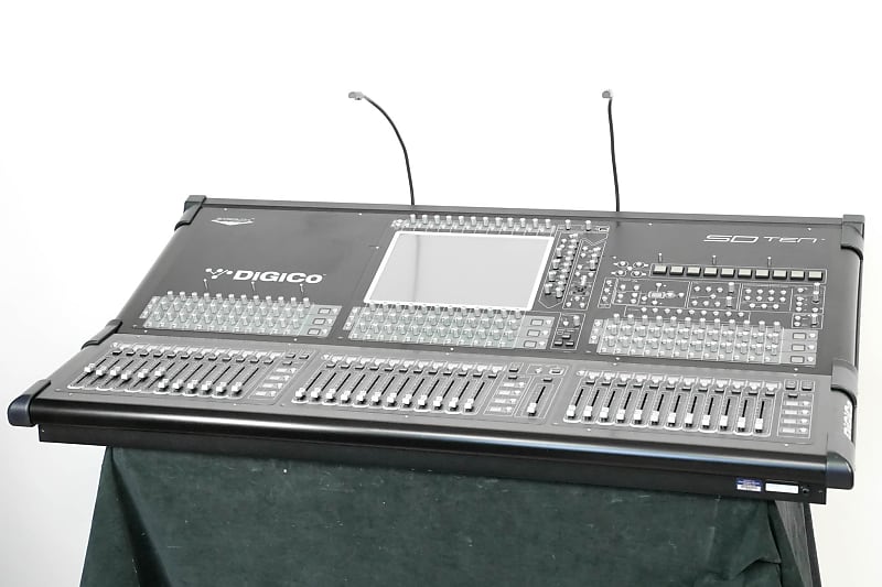 DiGiCo SD10 Digital Mixing Console with Waves Card and ST | Reverb