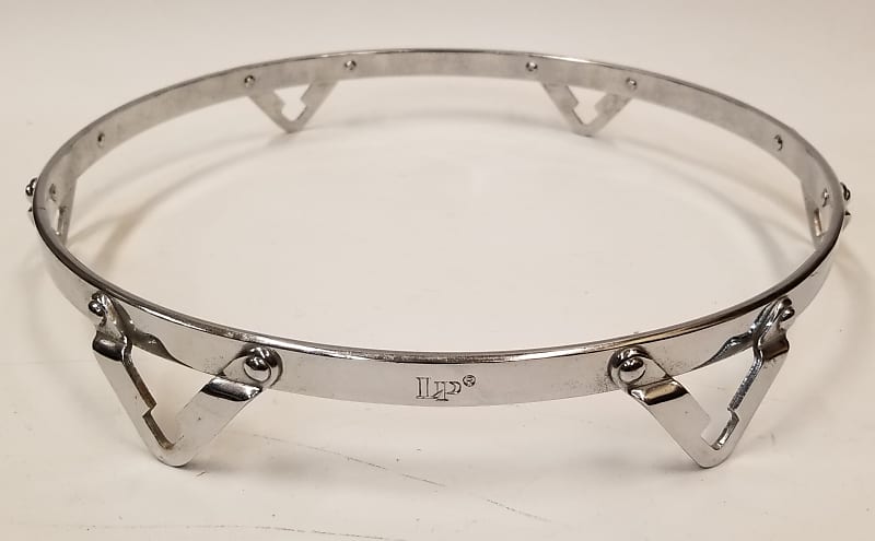 LatinPercussion 11 3/4" Traditional Conga Rim, Chrome | Reverb