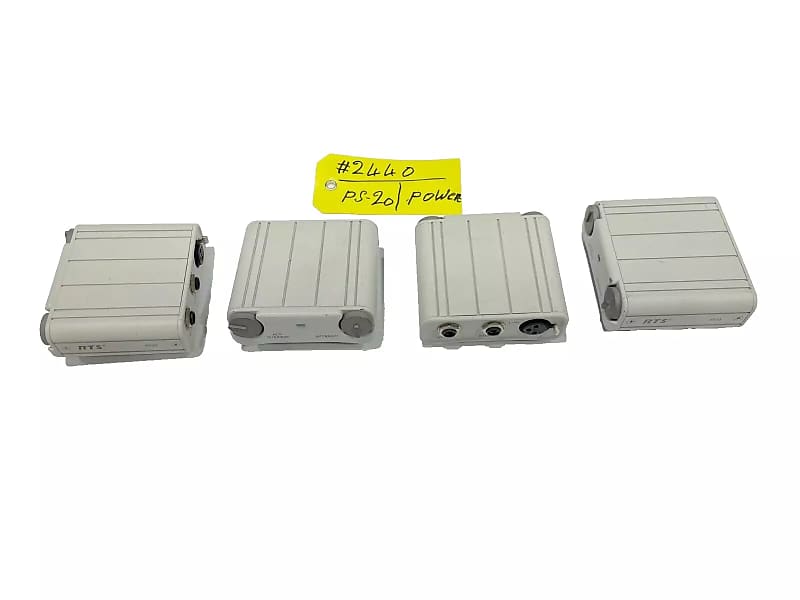 Telex/RTS PS-20 Power Supply W/(4)RTS 4030 2ch Intercom | Reverb