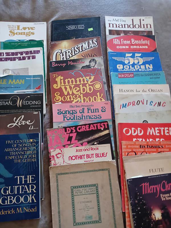 Music Book Collection | Reverb