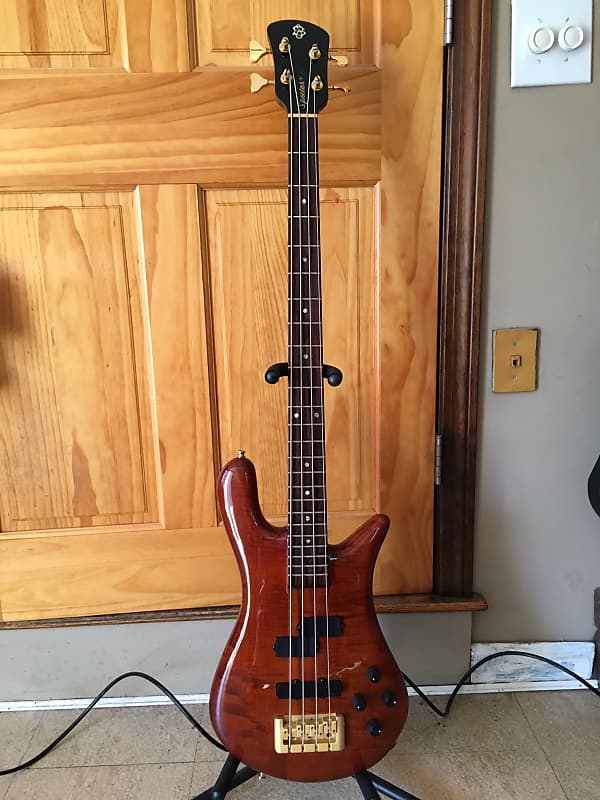 Spector NS-4 CRFM Late 90's - Flamed Maple Amber | Reverb