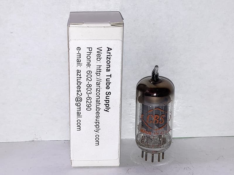 1950's CBS Hytron 12AX7 ECC83 Long Plate Tube, NOS | Reverb Denmark