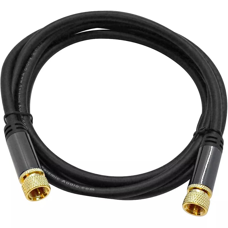 6 Foot Digital Audio Video Coaxial Cable - Premium Coax Av | Reverb
