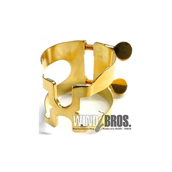 Harrison 'BS/GP' Baritone Saxe Rubber Ligature Harrison Gold | Reverb