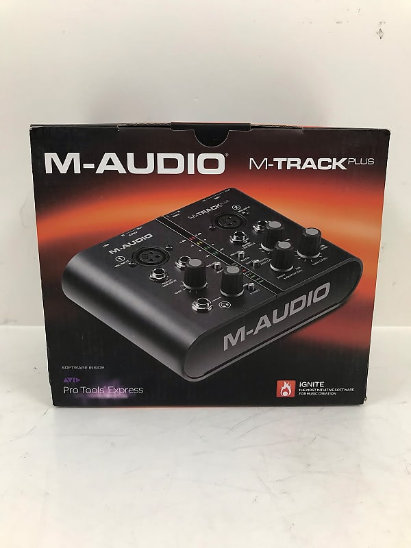 M-Audio M-Track Plus USB Audio Interface | Reverb