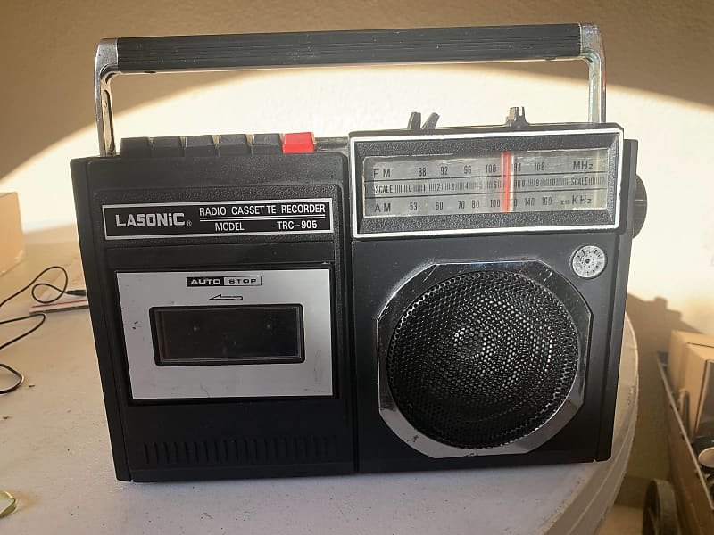 Lasonic TRC-905 RadioRecorder Boombox Gettho Blaster Cassette | Reverb