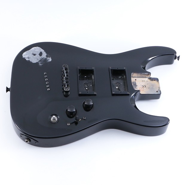 2004 Jackson Japan DKMGT Alder Guitar Body w/ JT390 Bridge | Reverb