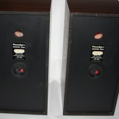 Paradigm 3se Original Audiophile Bookshelf Speakers Pair 8" | Reverb