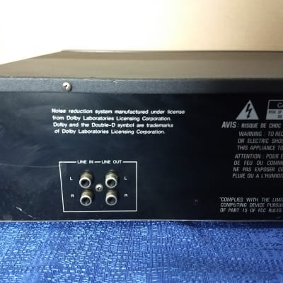 Vector Research VCX-650 Cassette Deck | Reverb