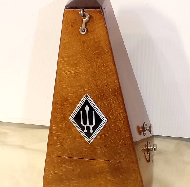 Vintage Wittner Wood Bell Metronome de Maelzel in Walnut / | Reverb