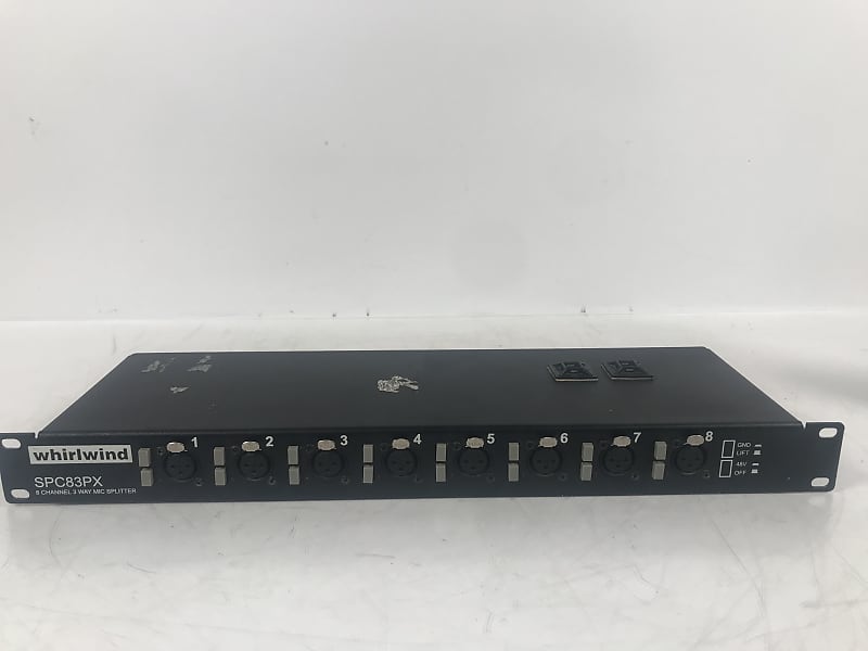 Whirlwind SPC83PX 8 Channel Microphone Splitter Rack 1 | Reverb Canada
