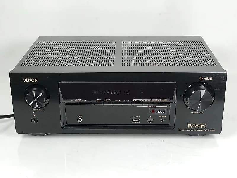 Denon AVR-X1400H 7.2 Channel 4K Ultra HD A/V Receiver with | Reverb