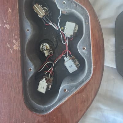 Overwater Deluxe Guitar 1980s - Flame Maple Top | Reverb