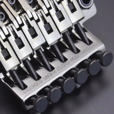 Licensed Floyd Rose Double Locking Bridge Tremolo System in | Reverb