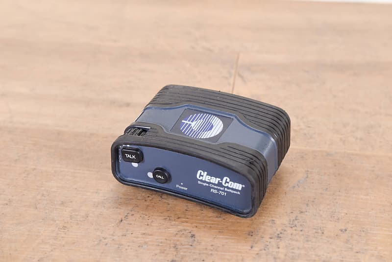 Clear-Com RS-701 Single-Channel Intercom Belt Pack (church | Reverb UK