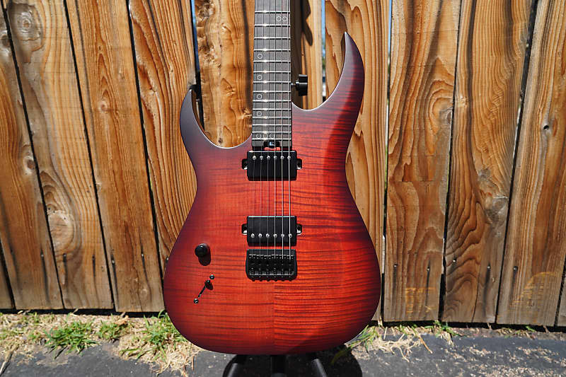 Schecter DIAMOND SERIES Sunset-6 - Extreme Scarlet Burst Left | Reverb