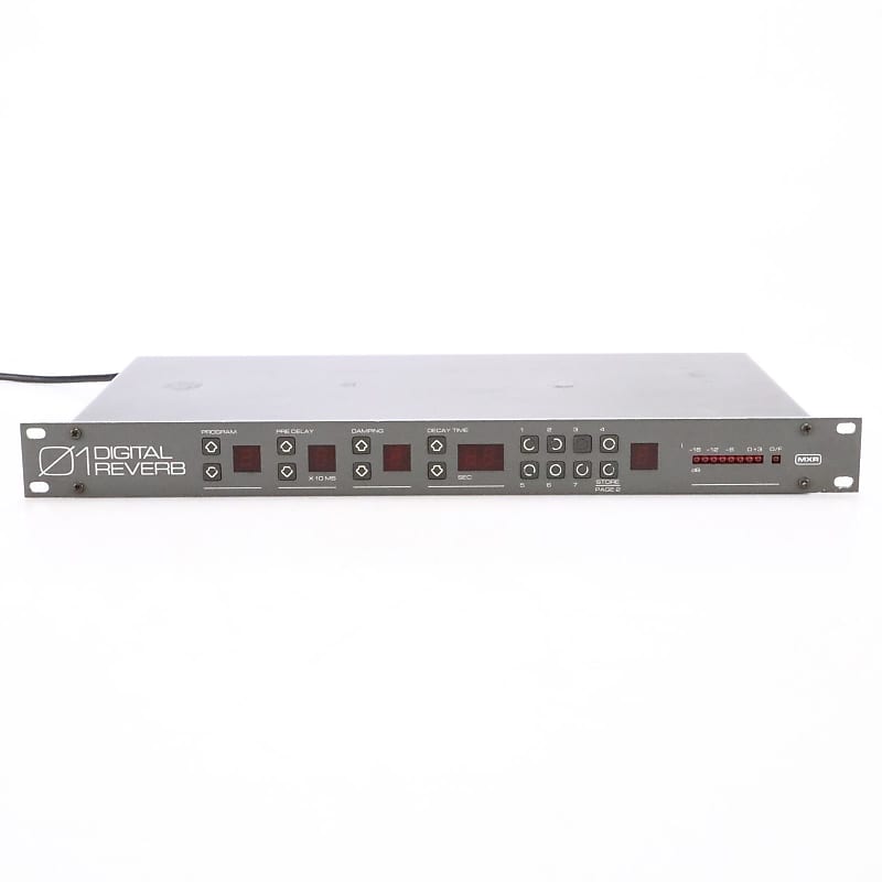 MXR 01 Model 191 Digital Reverb Effects Processor Owned By | Reverb