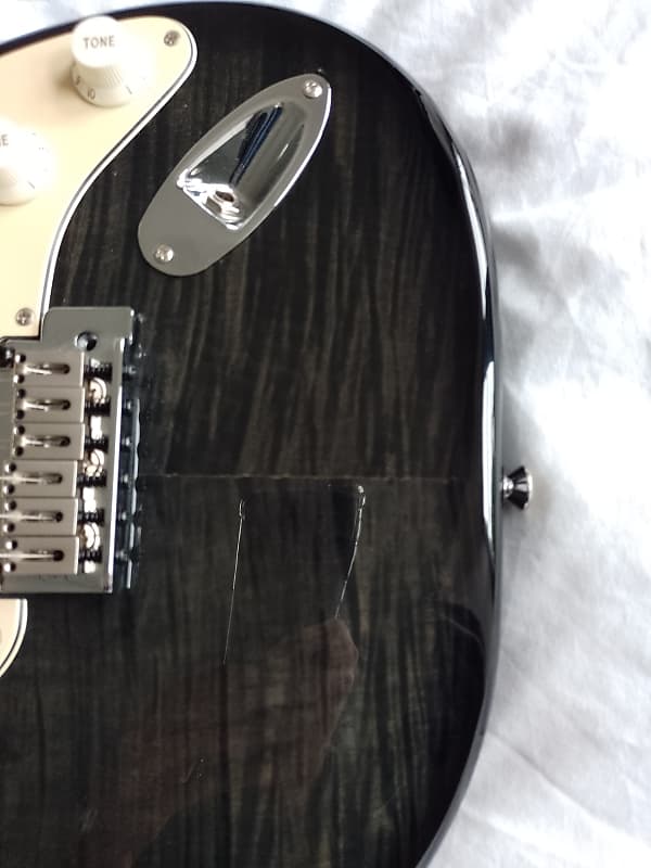 Squier Standard Stratocaster 2013 Flamed Maple Top | Reverb