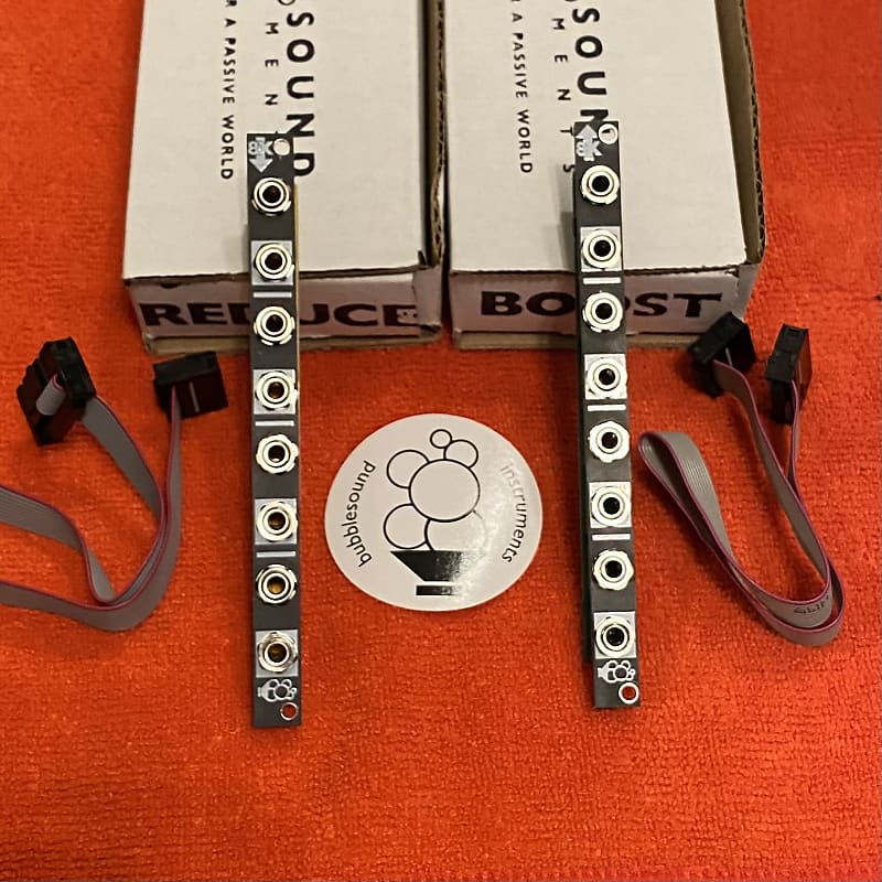 Bubblesound Booster and Reducer eurorack modules | Reverb