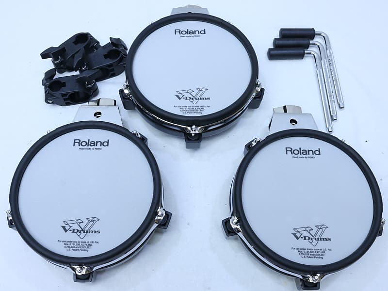THREE Roland PD-85 BK V Drum 8" Mesh Head PD85 | Reverb Australia