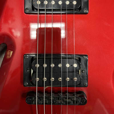 Dean Dime razorback - Sparkle red | Reverb