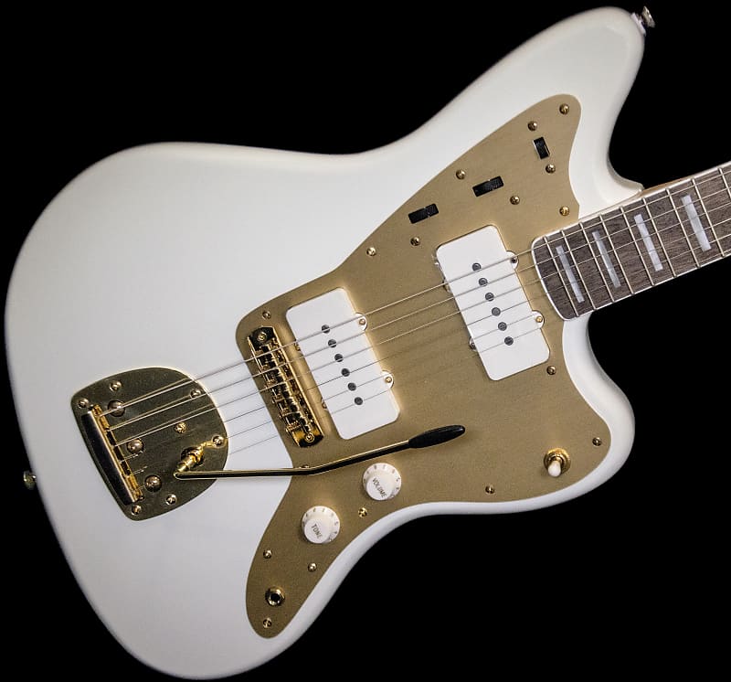 Fender Squier 40th Anniversary Jazzmaster Gold Edition 2021 | Reverb