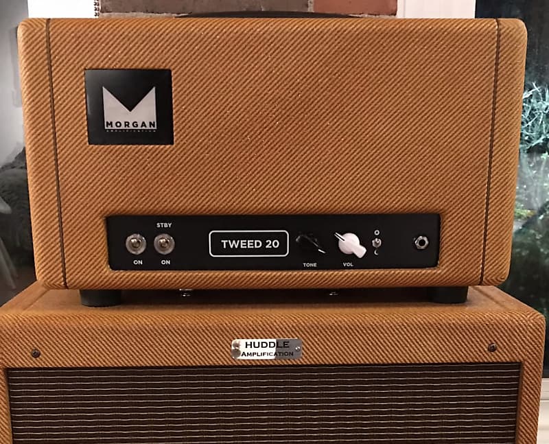 Morgan Amplification Tweed 20 - 20 Watt Guitar Amplifier Head | Reverb