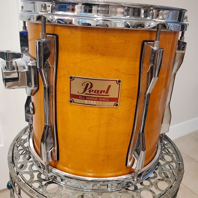 Pearl MLX All Maple Shell 90s - Liquid Amber 10x10 tom | Reverb
