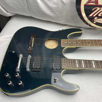 Kramer Striker AX-404C Acoustic-Electric Doubleneck Guitar | Reverb