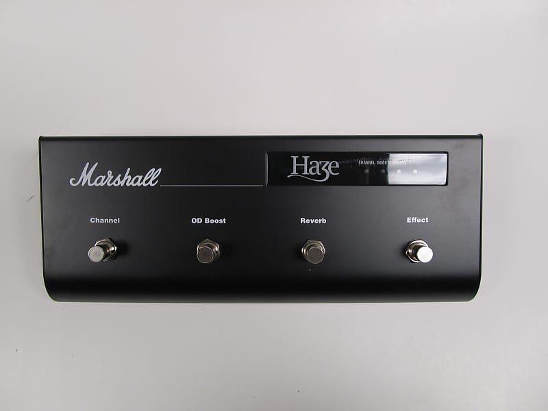 Marshall Haze 4 Button Footswitch - Black | Reverb