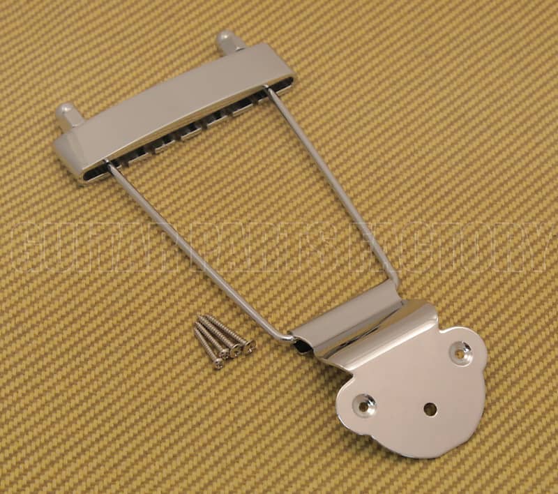 TP-ETL-C Chrome Long Standard Trapeze Tailpiece | Reverb