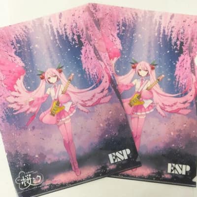 ESP SAKURA MIKU Limited Edition Goods Set 2025 | Reverb