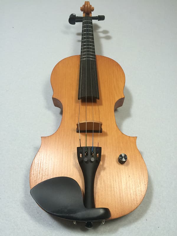 Violin. Fretted violin with pickup. | Reverb