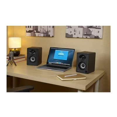 Samson MediaOne M30BT 3-Inch Powered Bluetooth Studio 20W | Reverb