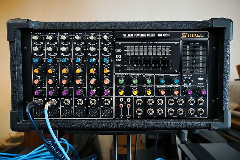 INKEL CA6210 200w+200w stereo powered mixer | Reverb UK
