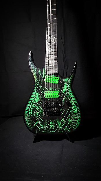 Dean USA Custom Shop Rusty Cooley RC7 7 String Guitar- Custom | Reverb