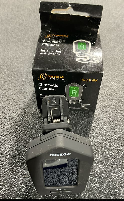 Ortega Guitars Chromatic Clip-On Tuner (OCCT-1BK) | Reverb